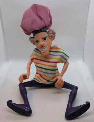 Vintage Kenner 1982 Strawberry Shortcake 11” Purple Pie Man Doll Action ...