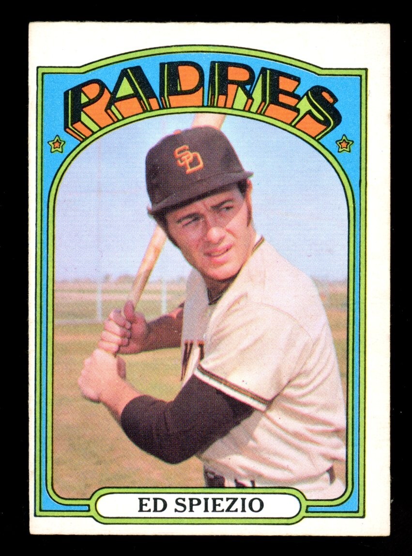 1972 TOPPS OPC O PEE CHEE Baseball #504 Ed Spiezio EX-NM San Diego ...