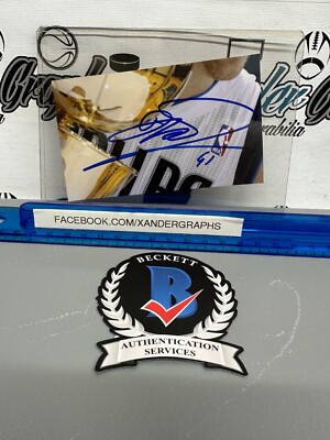 DIRK NOWITZKI SIGNED AUTOGRAPHED BASKETBALL PHOTO CUT MAVERICKS-BECKETT ...