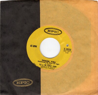 Sly & The Family Stone – Thank You (Falettinme Be Mice Elf Agin) 1969 ...