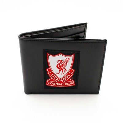 Official Liverpool FC Retro Crest Leather Embroidered Wallet | eBay UK