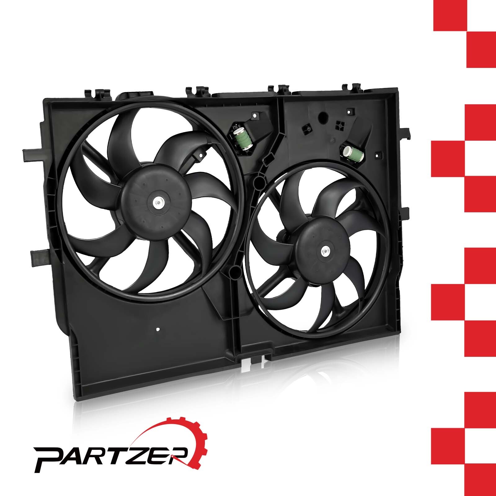 Fit 2014 2015-2021 Ram ProMaster 1500 2500 3500 Radiator Cooling Fan ...