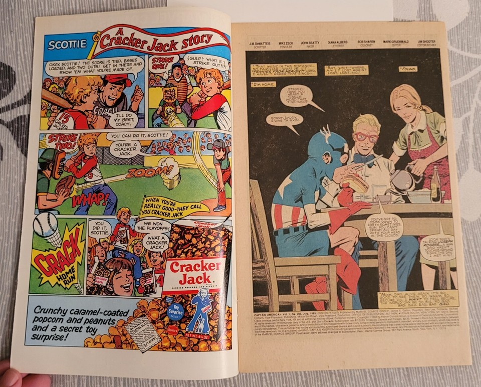 CAPTAIN AMERICA #281 - 285 Vol 1 (Lot of 5) MARVEL 1983 FN/VF 7.0 | eBay