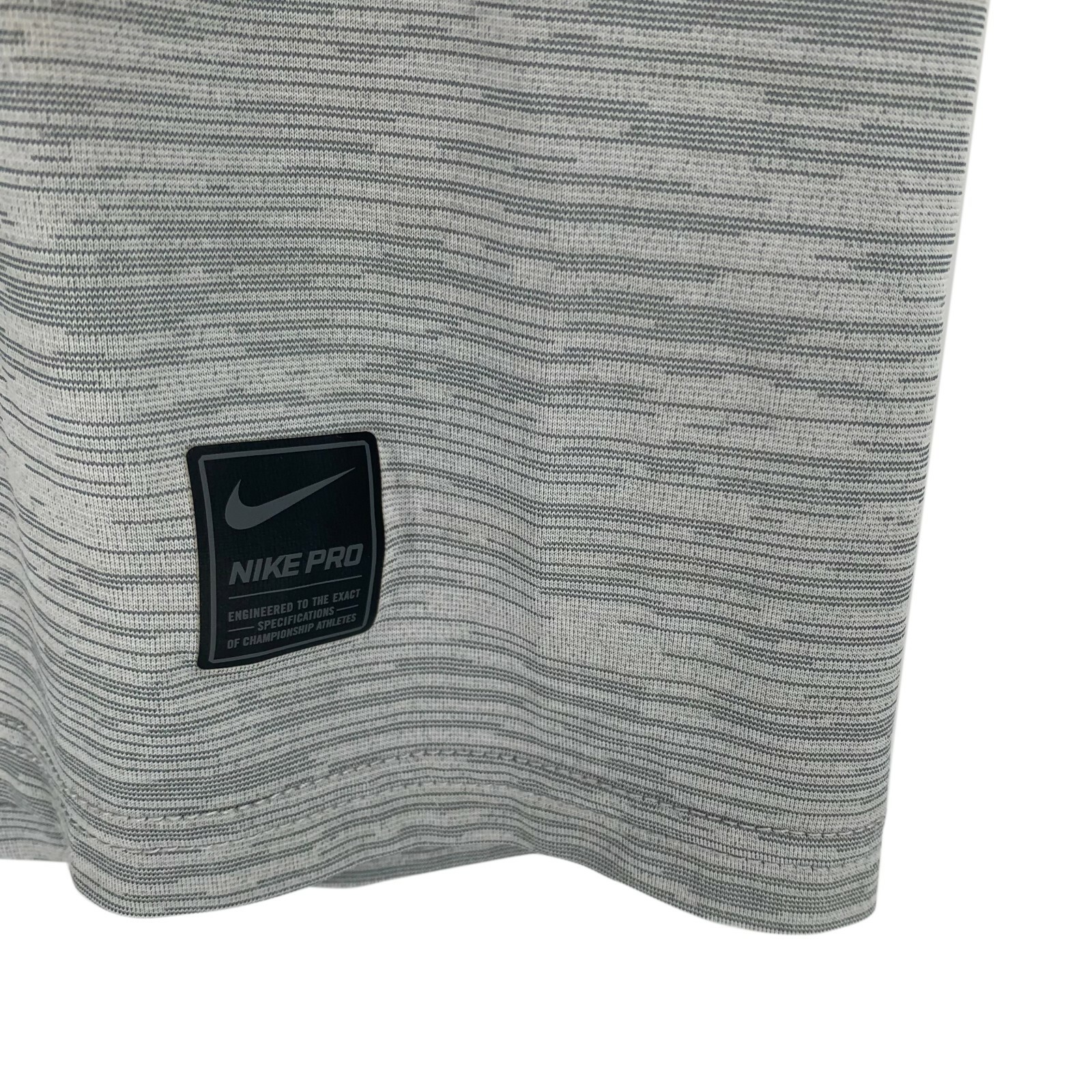 Nike Pro Shirt Mens Medium Gray Dri-Fit Lightweight A… - Gem