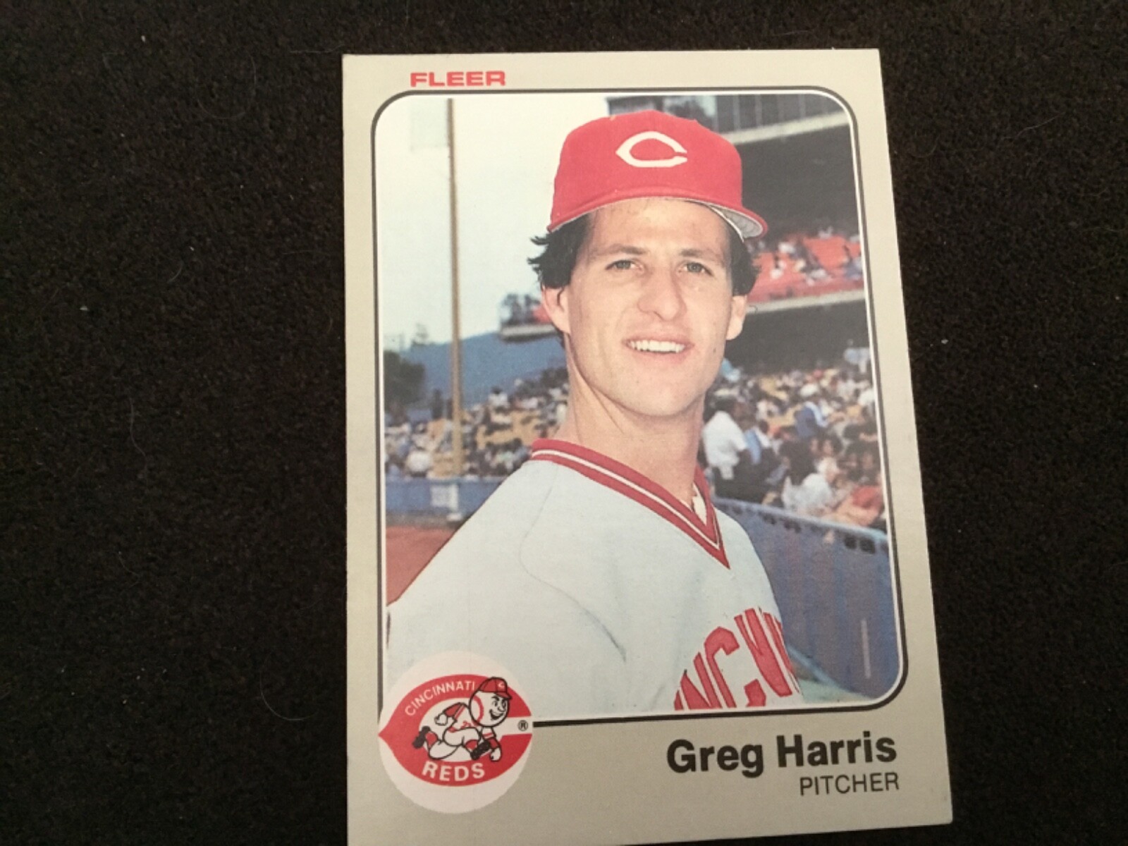 1983 Fleer Baseball Card #590 Greg Harris | eBay