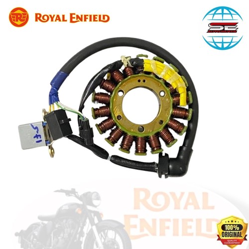 2021 Royal Enfield Classic 350/Bullet 350/500 Stator & Pulsar Coil Assy ...