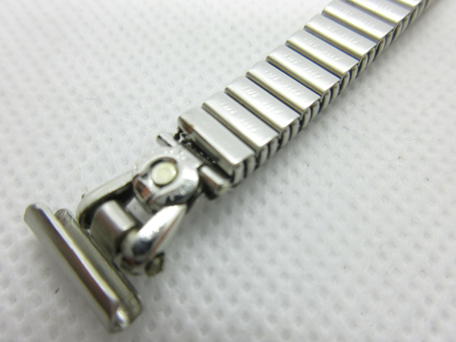 ROWI FIXOFLEX EXPANDING SILVER TONE STAINLESS STEEL 12mm WATCH STRAP ...