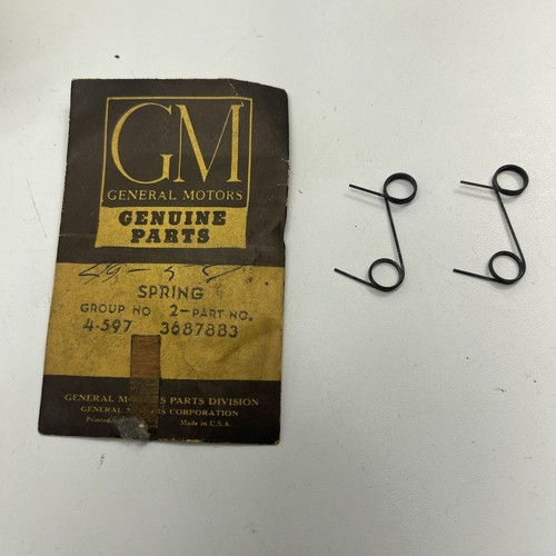 NOS 1949-57 Chevrolet Car Parking Brake Release Springs 36687883 y2 | eBay