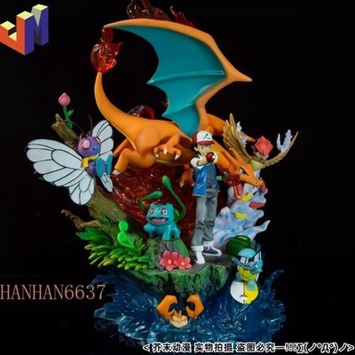 1/6 PVC Anime Figure EGG Studio Collection Gift Ash Ketchum Model 40CM ...