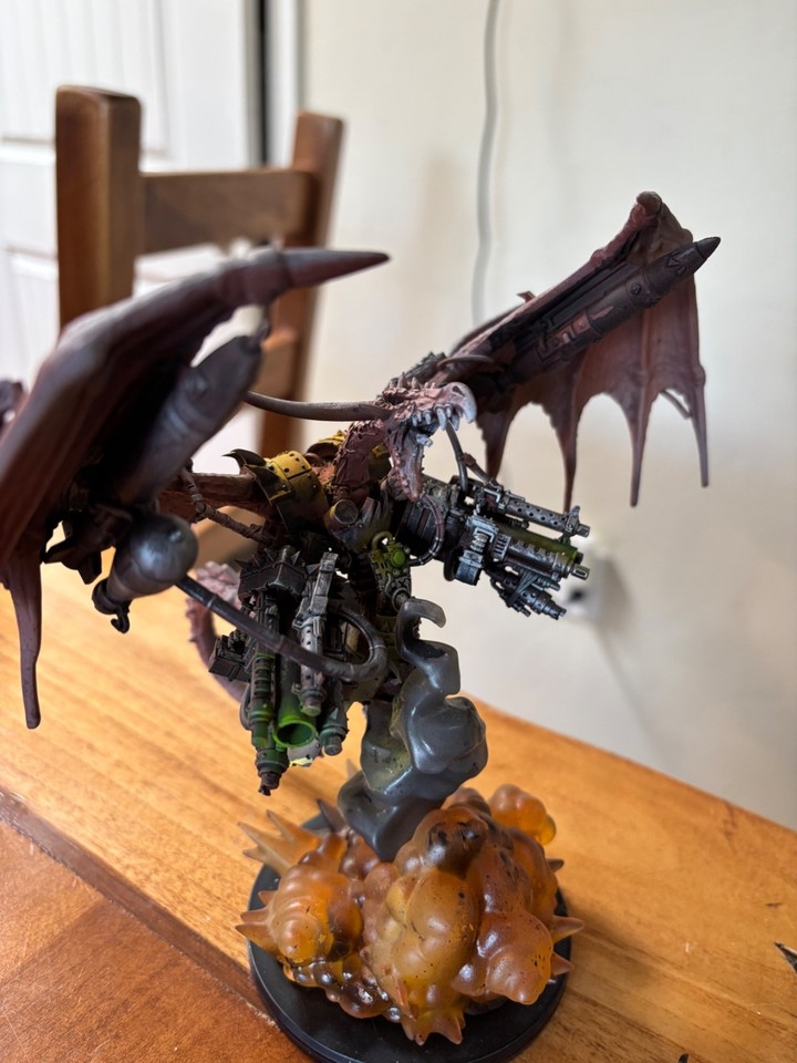 Ork Aircraft wazbomb plane custom kitbash squig 40k compatable | eBay