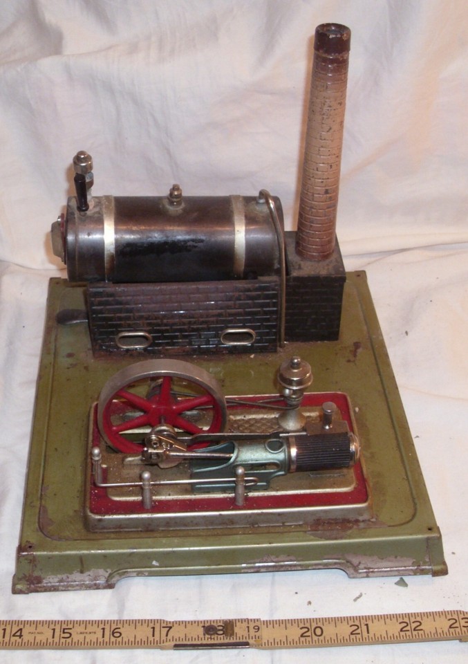 FLEISCHMANN STEAM ENGINE TIN TOY 1940s WEST GERMANY | eBay