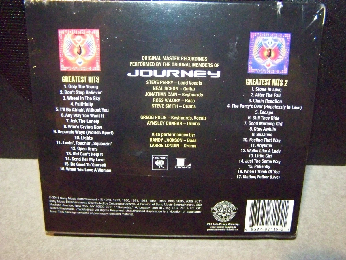Journey Greatest Hits 1 And 2