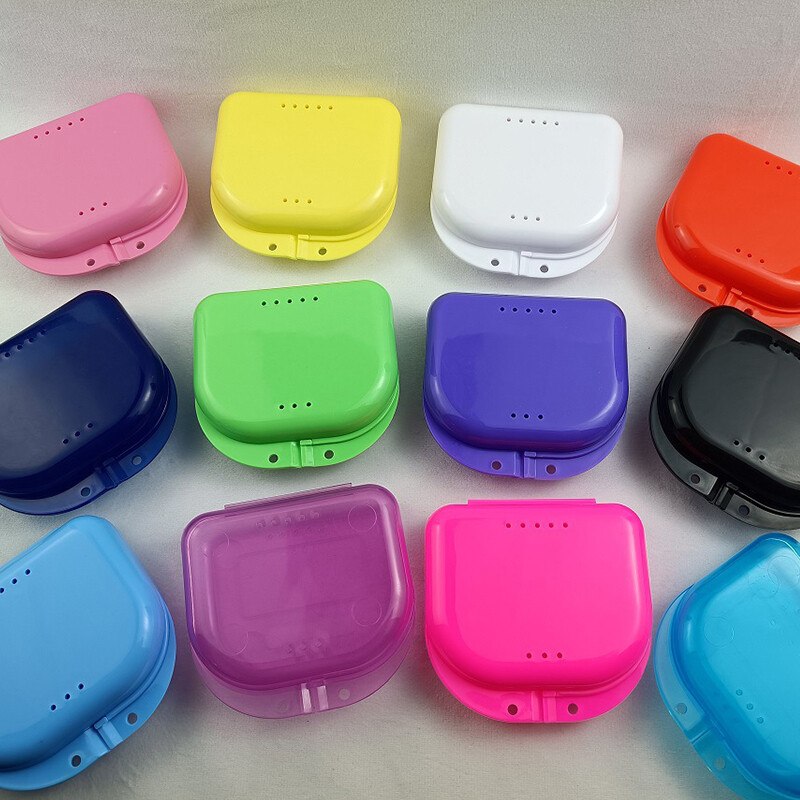 Retainer Case Deep Gumshield Box Denture Mouthguard Brace Container ...