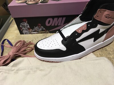 DS MENS RELOADED MERCH AIR OMI LIKE KIY BLACK ROSE PINK SZ 8.5 ...