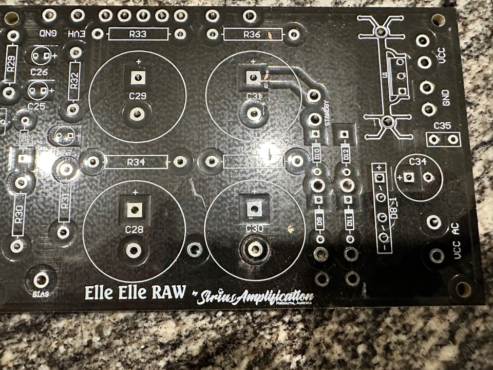 Sirius Amplification - Elle Elle RAW board - DIY tube amp board! | eBay