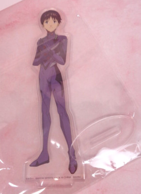 Shinji Ikari Acrylic Stand Figure Plugsuit EVA-01 Bousou Ichibankuji ...
