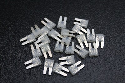 25 PK ATR 25 AMP FUSE FUSES BLADE CIRCUIT EATON BUSSMANN MICRO 2 LEG ...