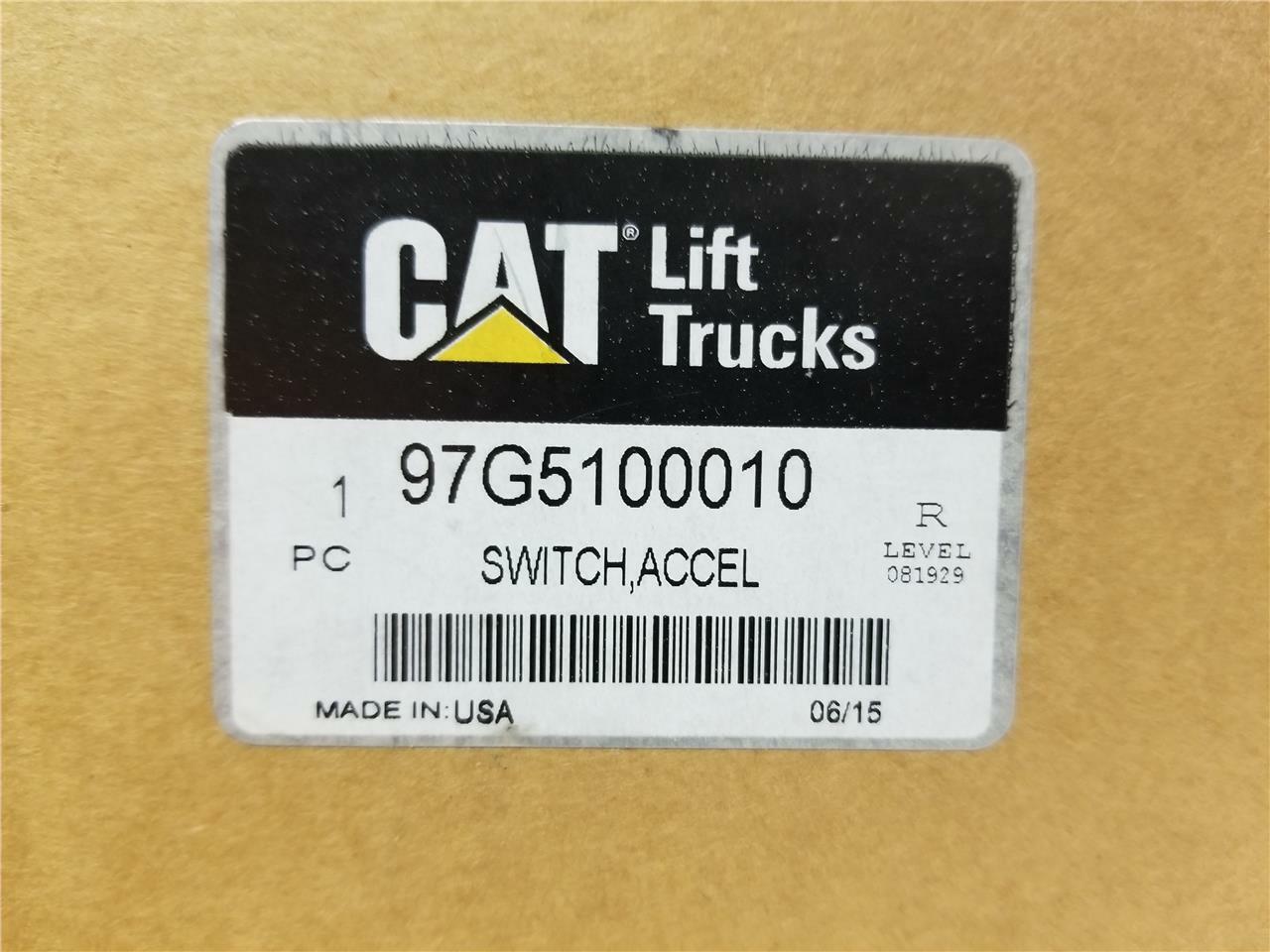 CATERPILLAR ELEC THROTTLE CONTROL 97C54-30100 and 97G51-00010 ACCEL BOX ...