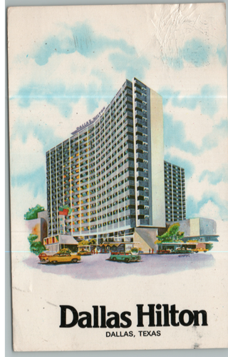 Vintage Postcard Dallas Hilton Dallas Texas | eBay