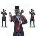 Halloween Graveyard Host Animated Skeleton Reaper Haunted House Prop ...