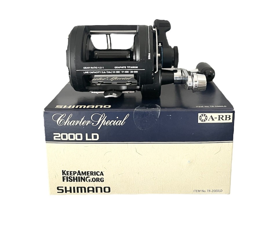 NIB Shimano Charter Special Lever Drag/Level Wind Conventional Reel ...