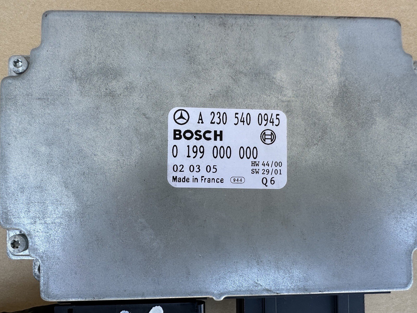 Mercedes R230 SL-Class Battery Stabilization Load Control Module ...