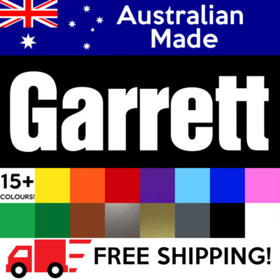 Garrett - Turbo Car Performance Decal Custom Sticker Truck Ute Custom ...