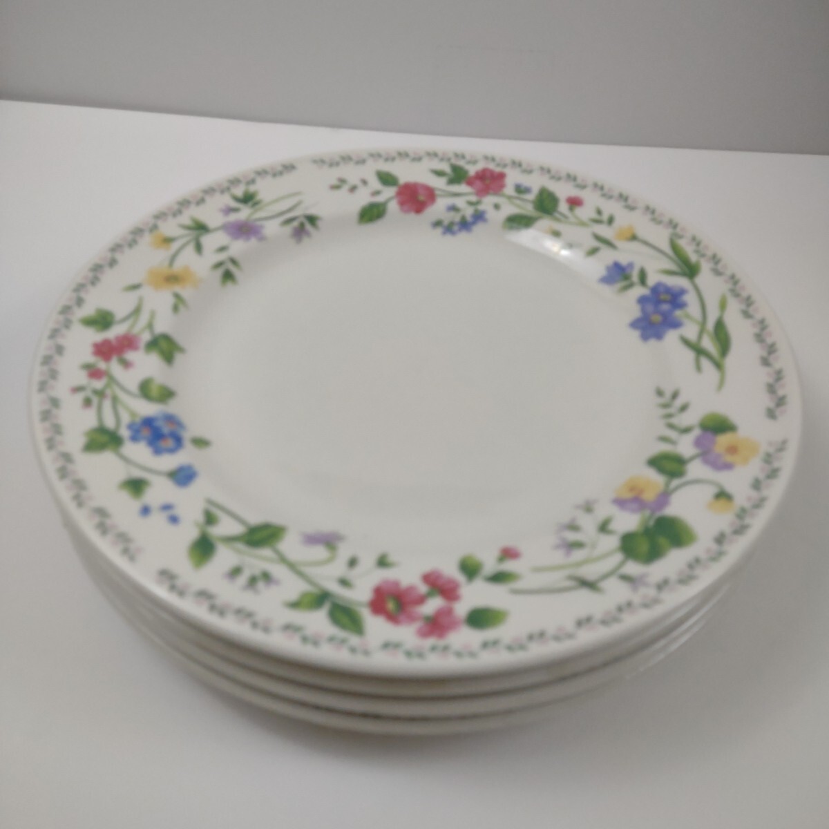 Farberware Stoneware English Garden 225 Dinner Plate - Set of 4 | eBay