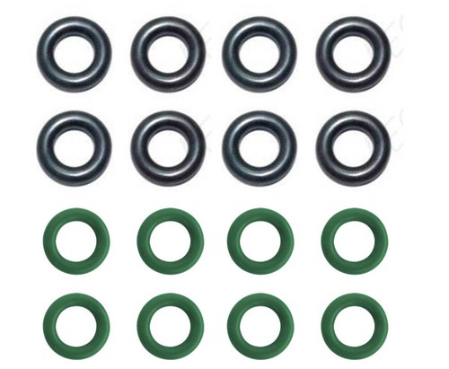 Fuel Injector Repair Service Kit Seals O-rings for 2003 Ford E-150 ...
