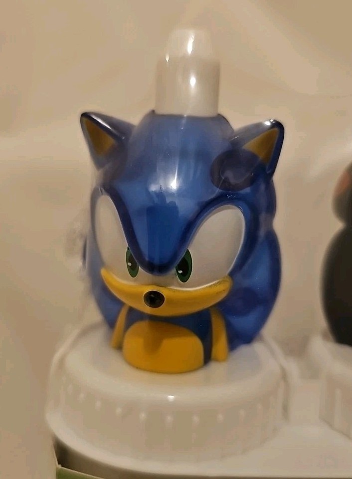 Good 2 Grow Juice Toppers Sonic The Hedgehog Sonic Clear Blue, Shadow ...