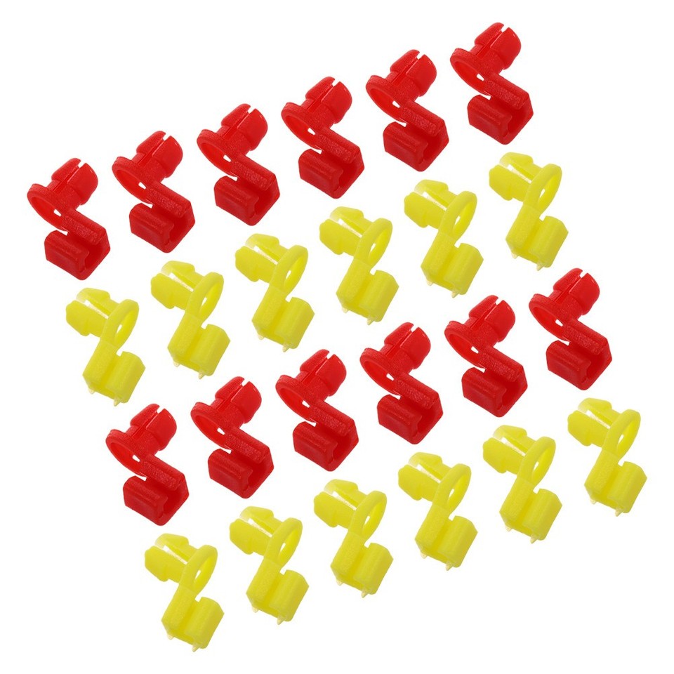 20 Sets Door Lock Replacement Parts Latch Clips Rod Handle Retainer ...