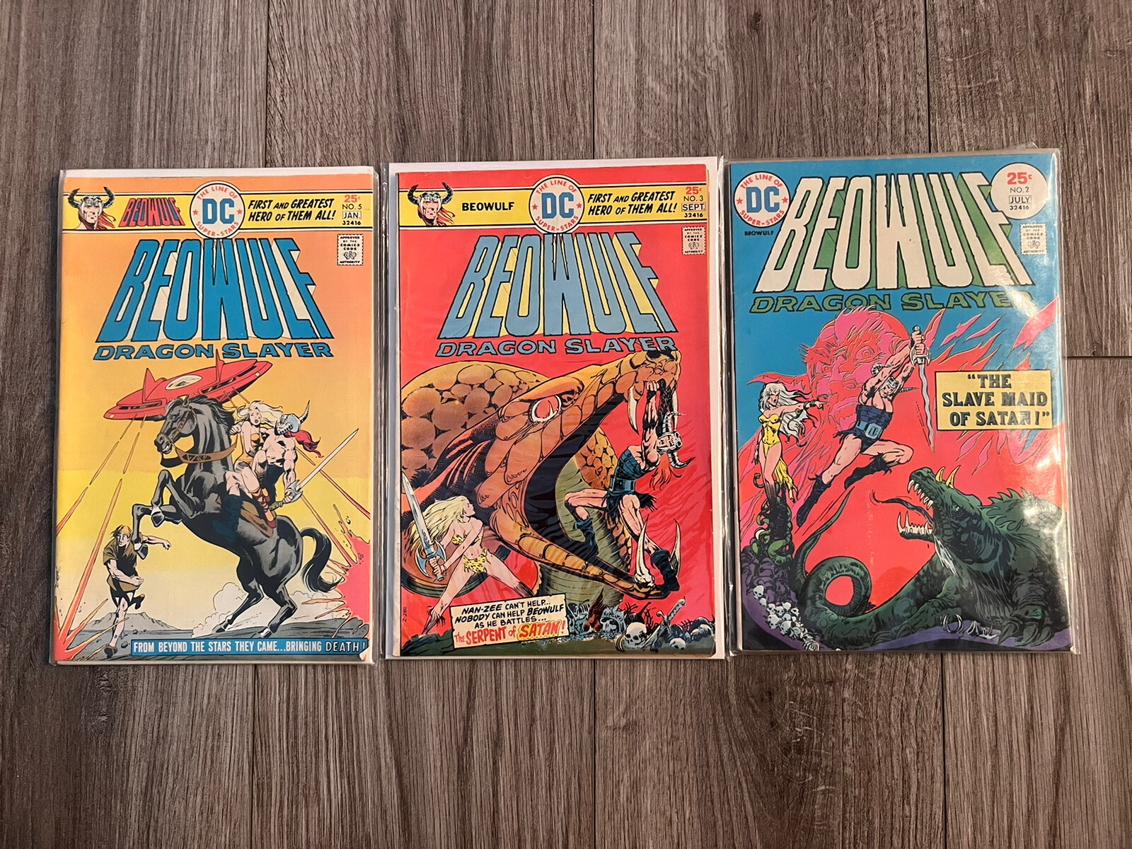 DC Comics Beowulf Dragon Slayer Comic Book Lot (3 Books) | eBay