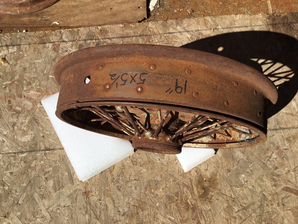 Vintage Wire Wheel 19”- 1920’s 1930’s - 5 Lug. Original | eBay