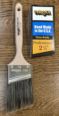 CORONA - Chicago Loop Paintbrush - 2.5 inch - Superfine Ox ‘n Bristle ...