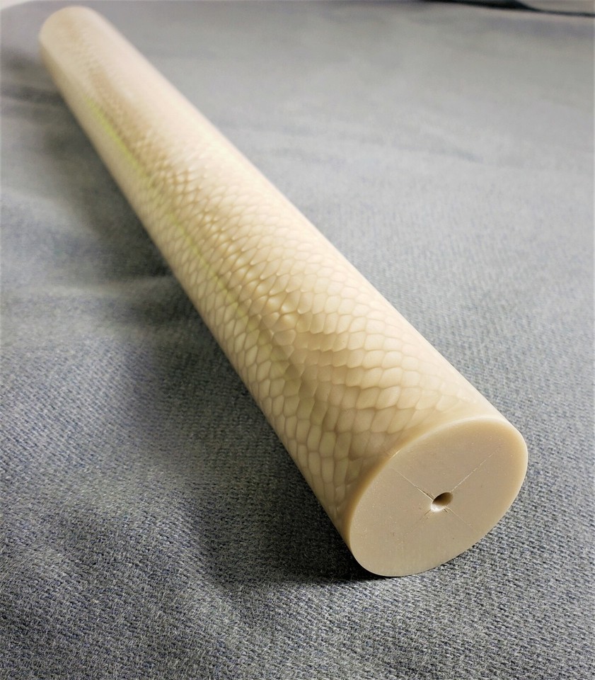 Juma Ivory Snake 22mm / .866 Dia. x 12" Rod For Pens, Stems, Pipes ...