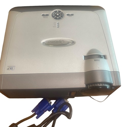 Optoma EP749 DLP Projector with cords and carry case and tested | eBay