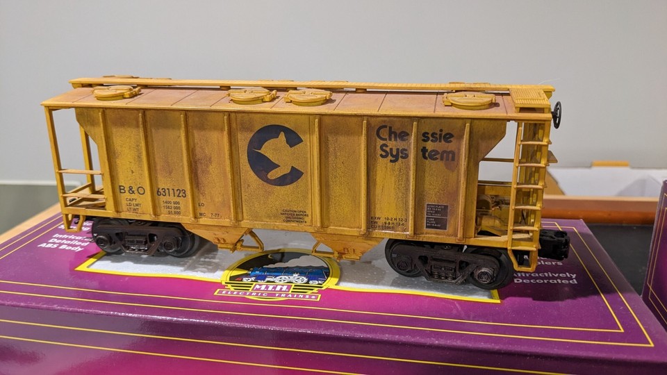 MTH Premier 20-97102L Chessie System PS-2 Hopper Car | eBay