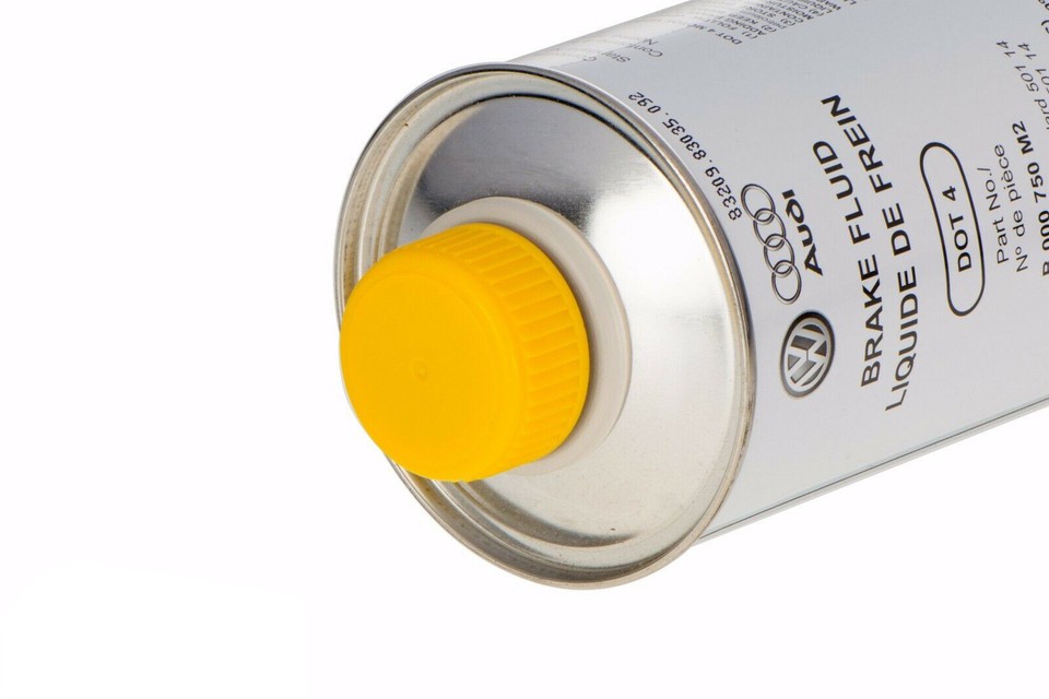 OEM NEW VW Volkswagen Audi Brake Fluid DOT 4 16.9 FL OZ 500 ML ...