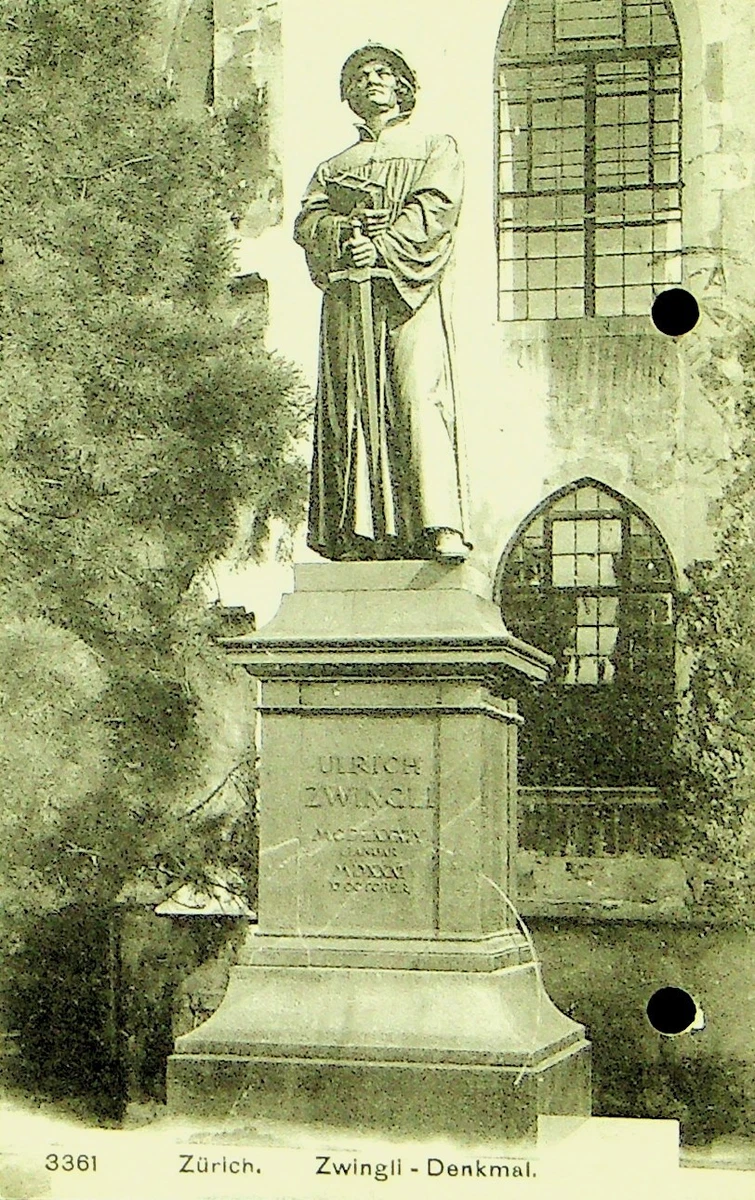 Ulrich Zwingli Statue