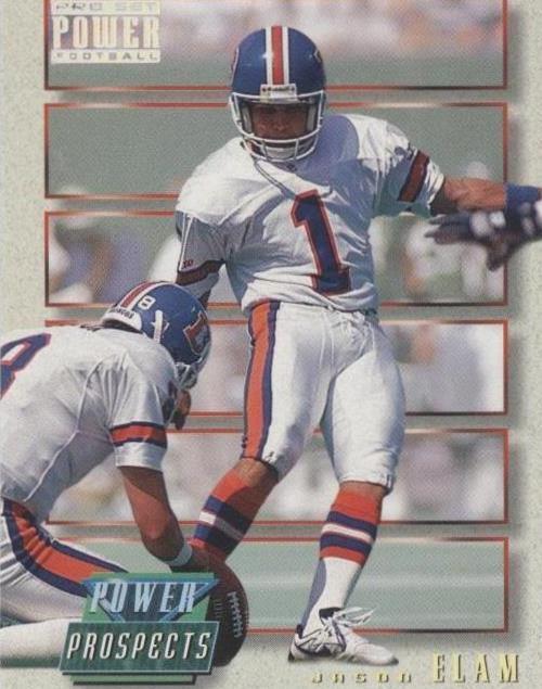 1993 Pro Set Power - Power Prospects Jason Elam #PP60 (RC) for sale ...