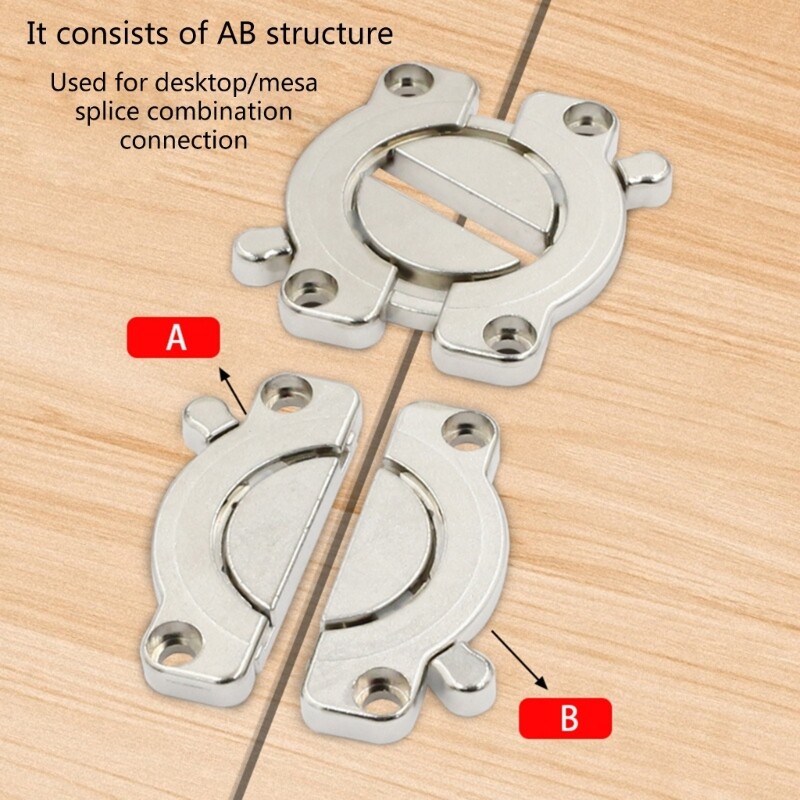 Dining Table Connection Hardware Jointer Combination Joint Metal ...