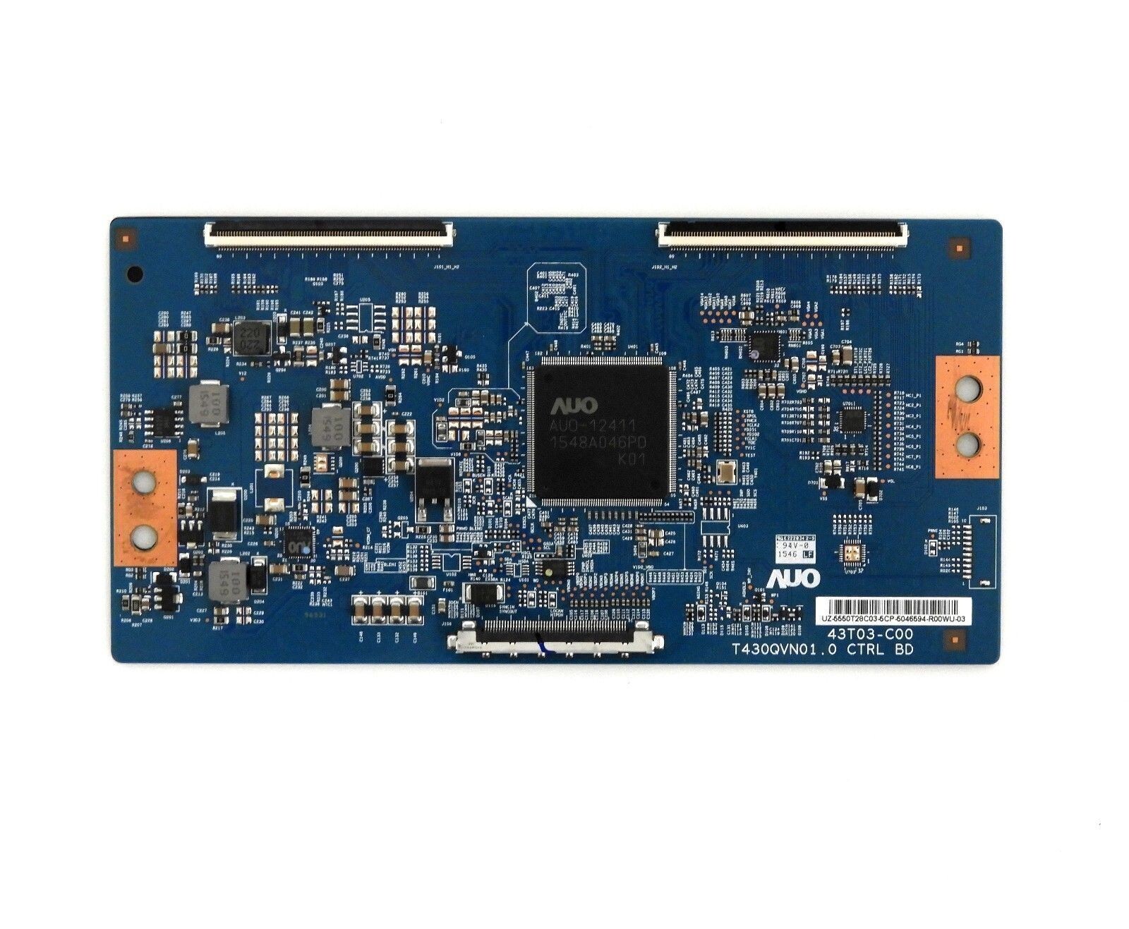 TCL 50UP120 50UP130 T-Con Board 55.50T28.C03 T430QVN01 w/Ribbon Cables ...