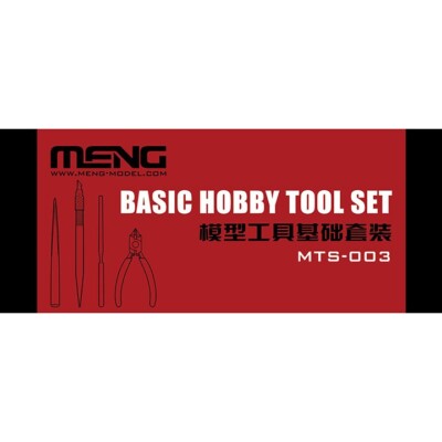 Meng #MTS-003 Basic Hobby Tool Set | eBay
