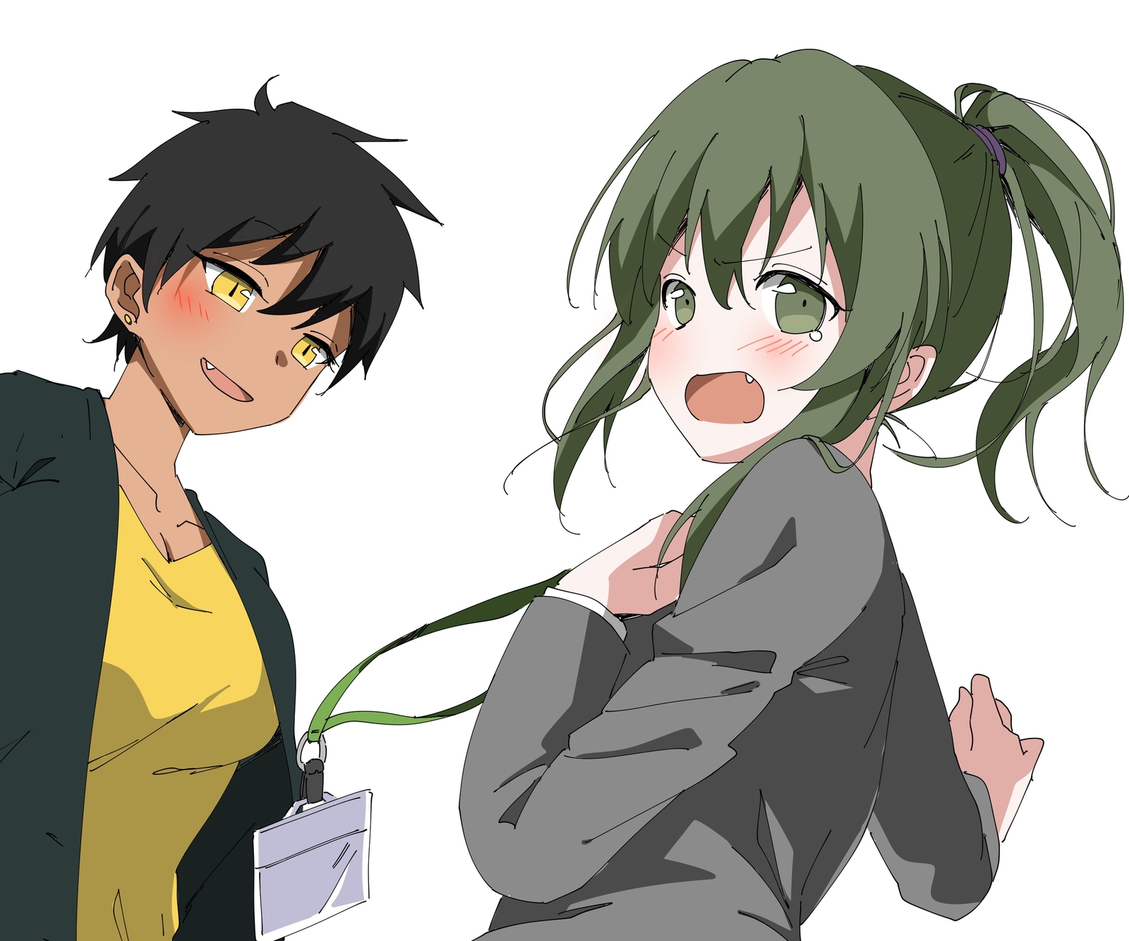 Anime my senpai is annoying natsumi kurobe futaba Playmat Gaming Mat | eBay