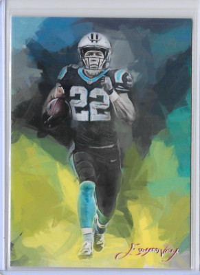 Christian McCaffrey Authentic 2020 Limited Edition Artist Signed Print ...