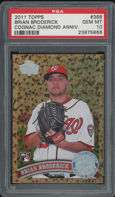 2011 Topps Cognac Diamond #368 Brian Broderick PSA 10 (BB01) | eBay