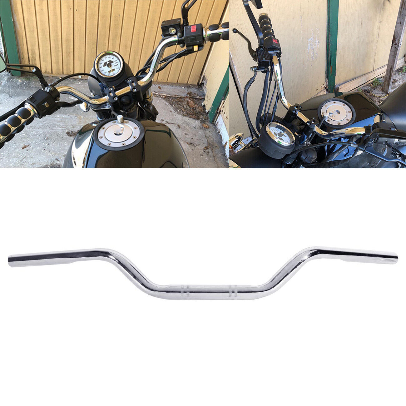 For Honda Shadow VT ACE Aero Sabre Spirit VLX 600 750 1100 1" Drag Bar ...