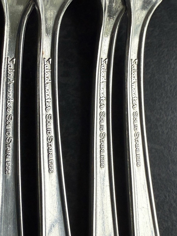 Saladmaster Flatware Stainless Wedding Day 52 Piece Incomplete Set | eBay