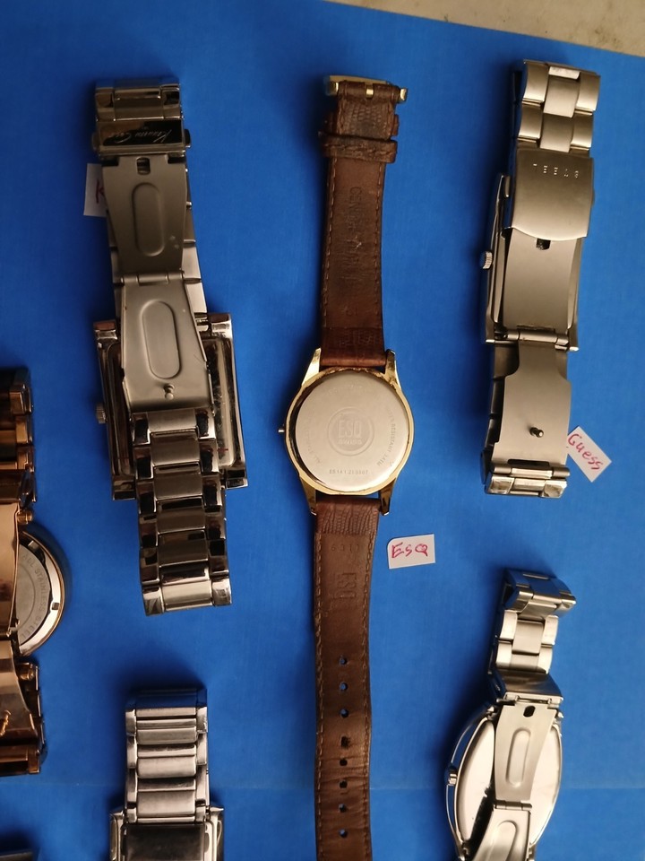 vintage designer watch parts lot Kenneth Cole Michael Kors ESQ Technos ...
