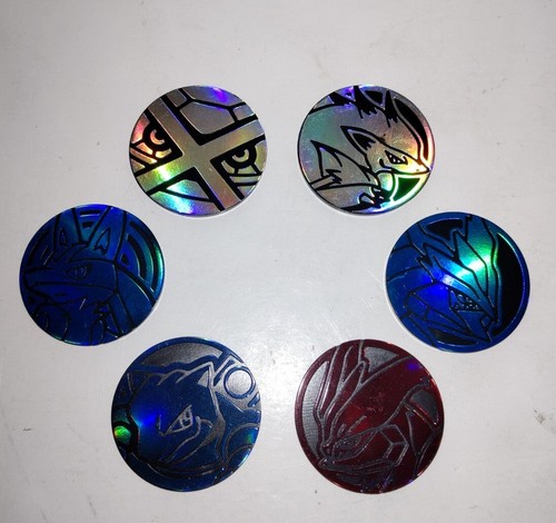 Pokemon Coin Zoroark Blastoise Kyurem Metagross Lot Collection 6 Coins ...